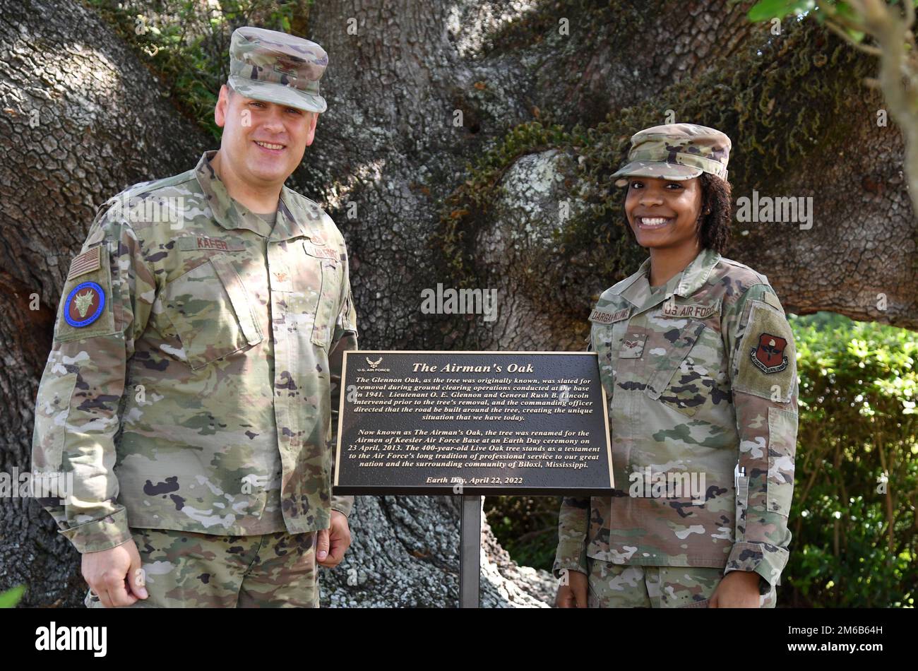 U.S. Air Force Col. James Kafer, 81st Training Wing vice commander, and ...