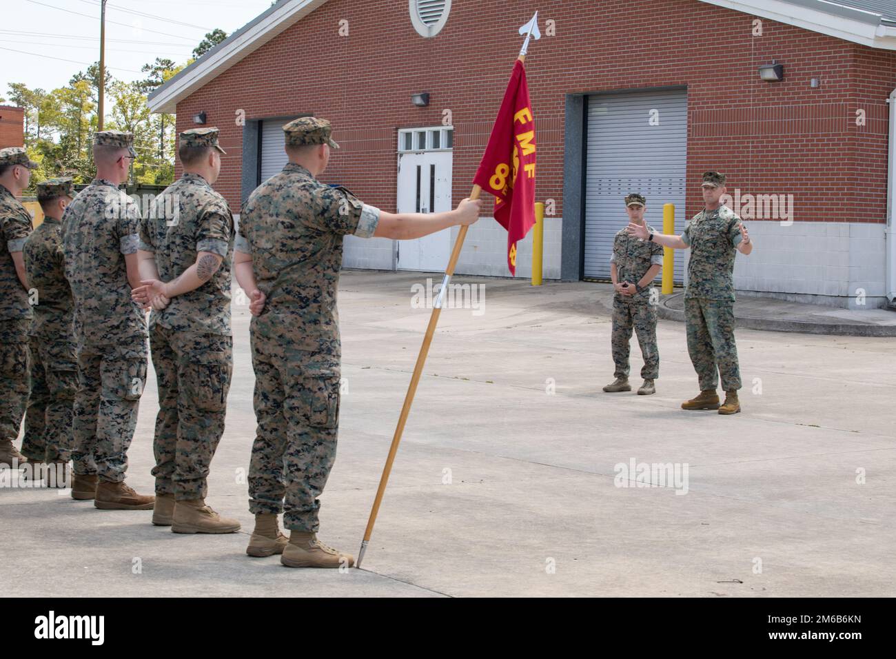 U.S. Marine Corps Staff Sgt. Paul D’aeth, an explosive ordnance ...