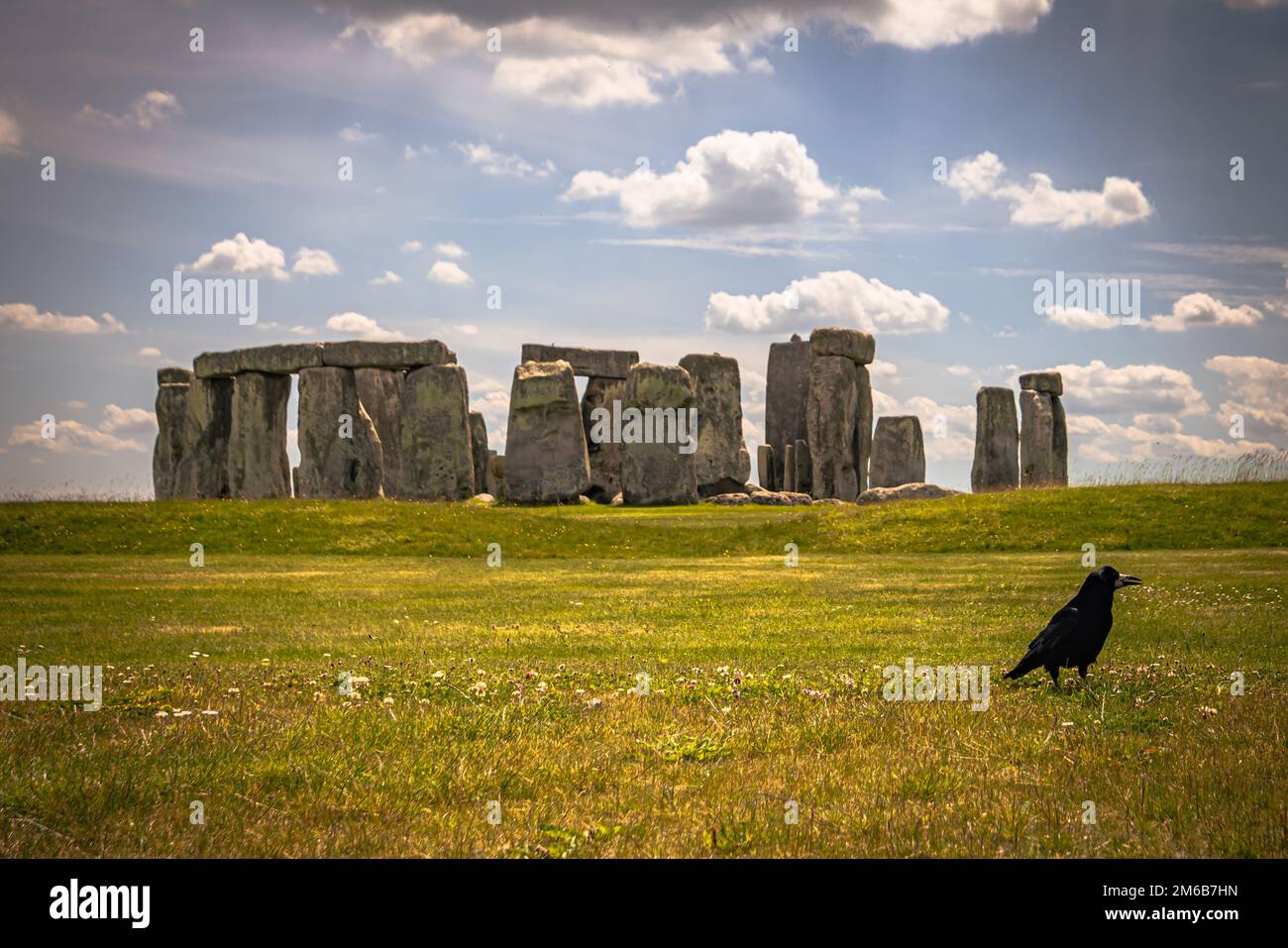 Stonehenge - June 02 2022: Ancient ruins of the druid site of ...