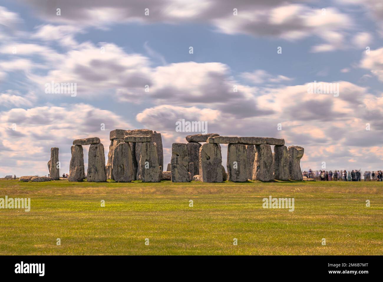 Stonehenge - June 02 2022: Ancient ruins of the druid site of ...