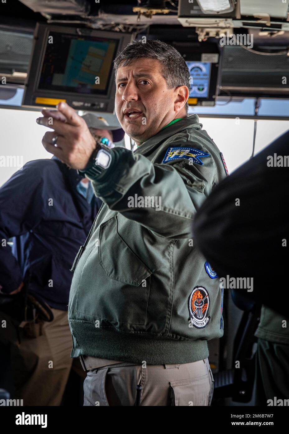 220422-N-SY758-1073 ATLANTIC OCEAN (April 22, 2022) Capt. Robert ...