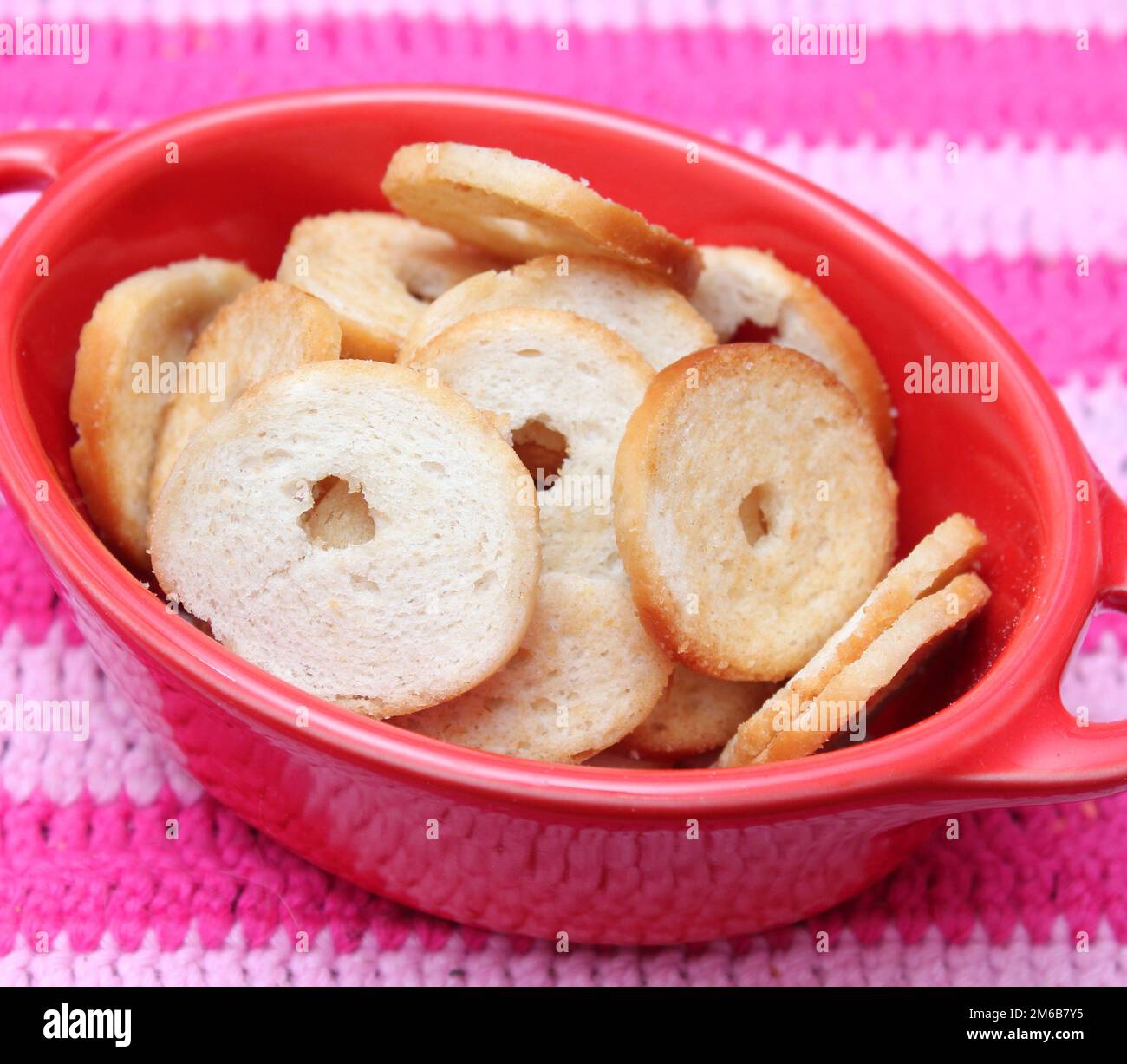 Bread chips hi-res stock photography and images - Alamy
