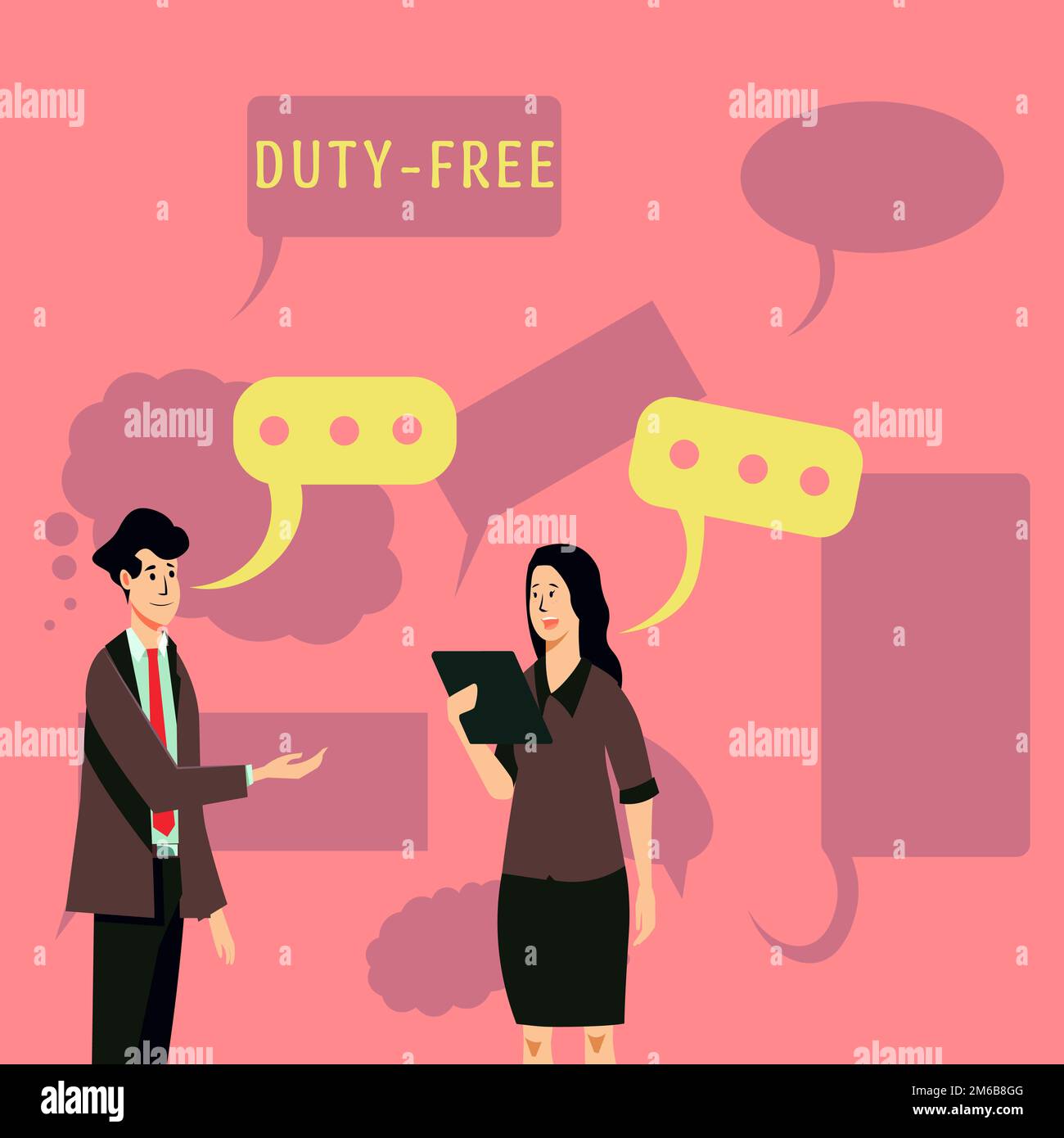 Text sign showing Duty Free. Word Written on Store or establisbhement ...