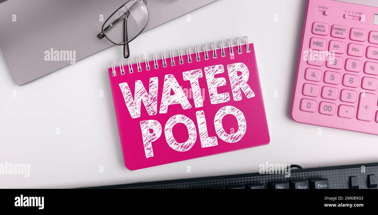 Handwriting text Water Polo. Business approach competitive team sport ...