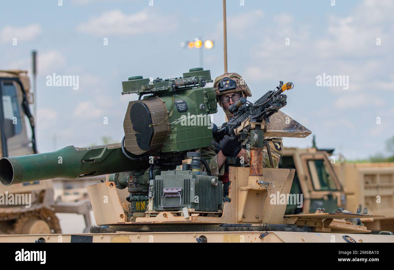 Private First Class Matthew McFarland, 240 Gunner with 1st Brigade, 2 ...