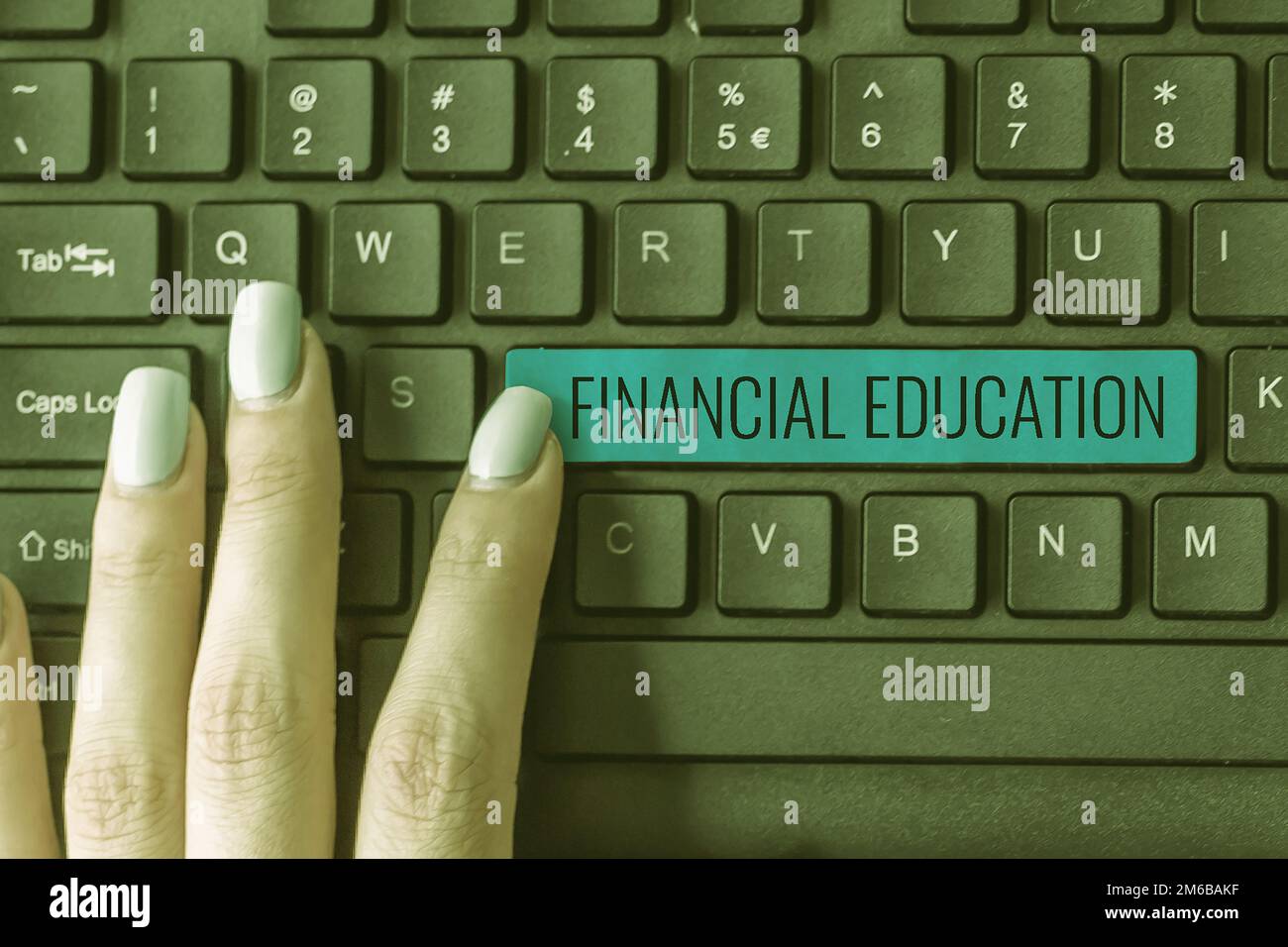 Conceptual caption Financial Education. Word Written on Understanding ...