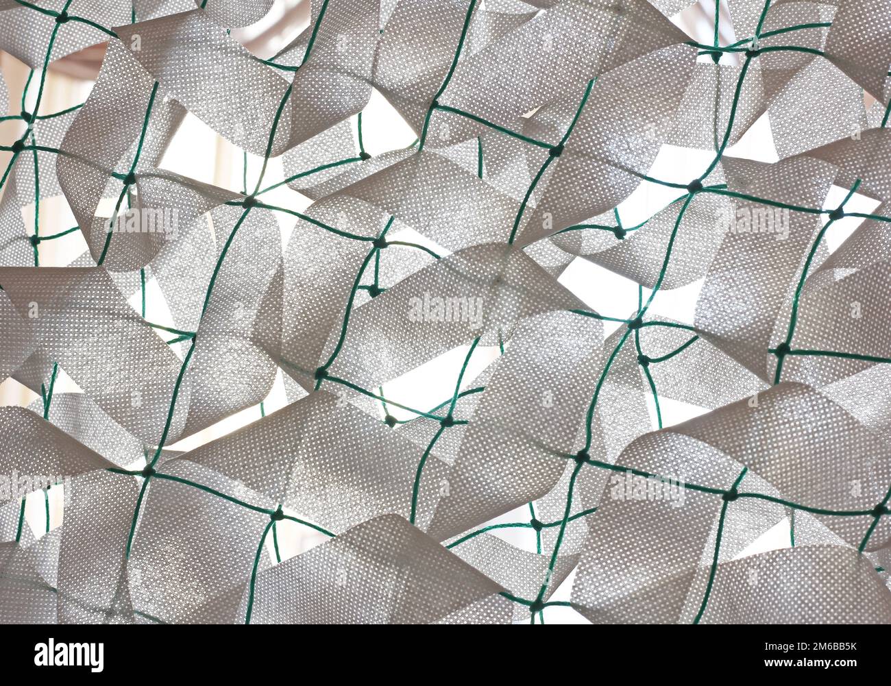 Winter camouflage netting for soldiers of the Ukrainian army Stock ...