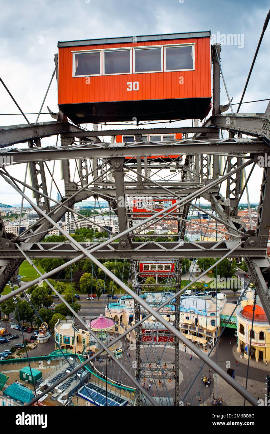 Prater park vienna carousel hi-res stock photography and images - Alamy