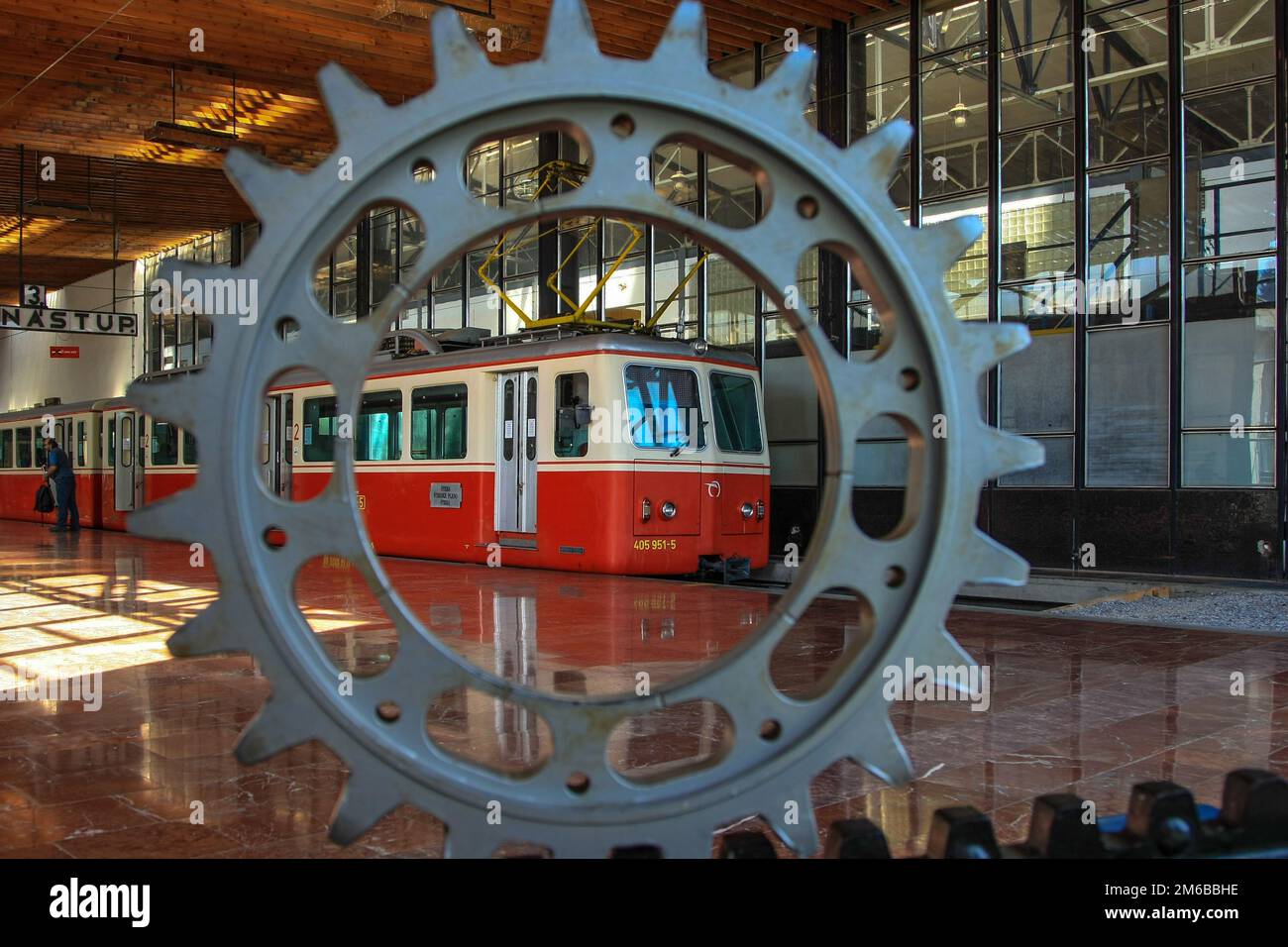 Railway Station in Strba (Slovakia Stock Photo - Alamy