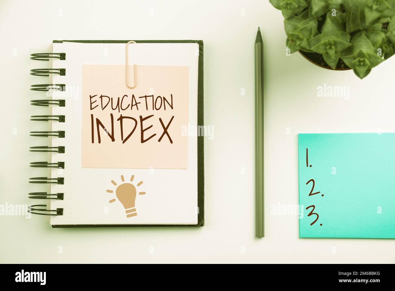Writing displaying text Education Index. Business idea aiming to meet learning needs of all ...