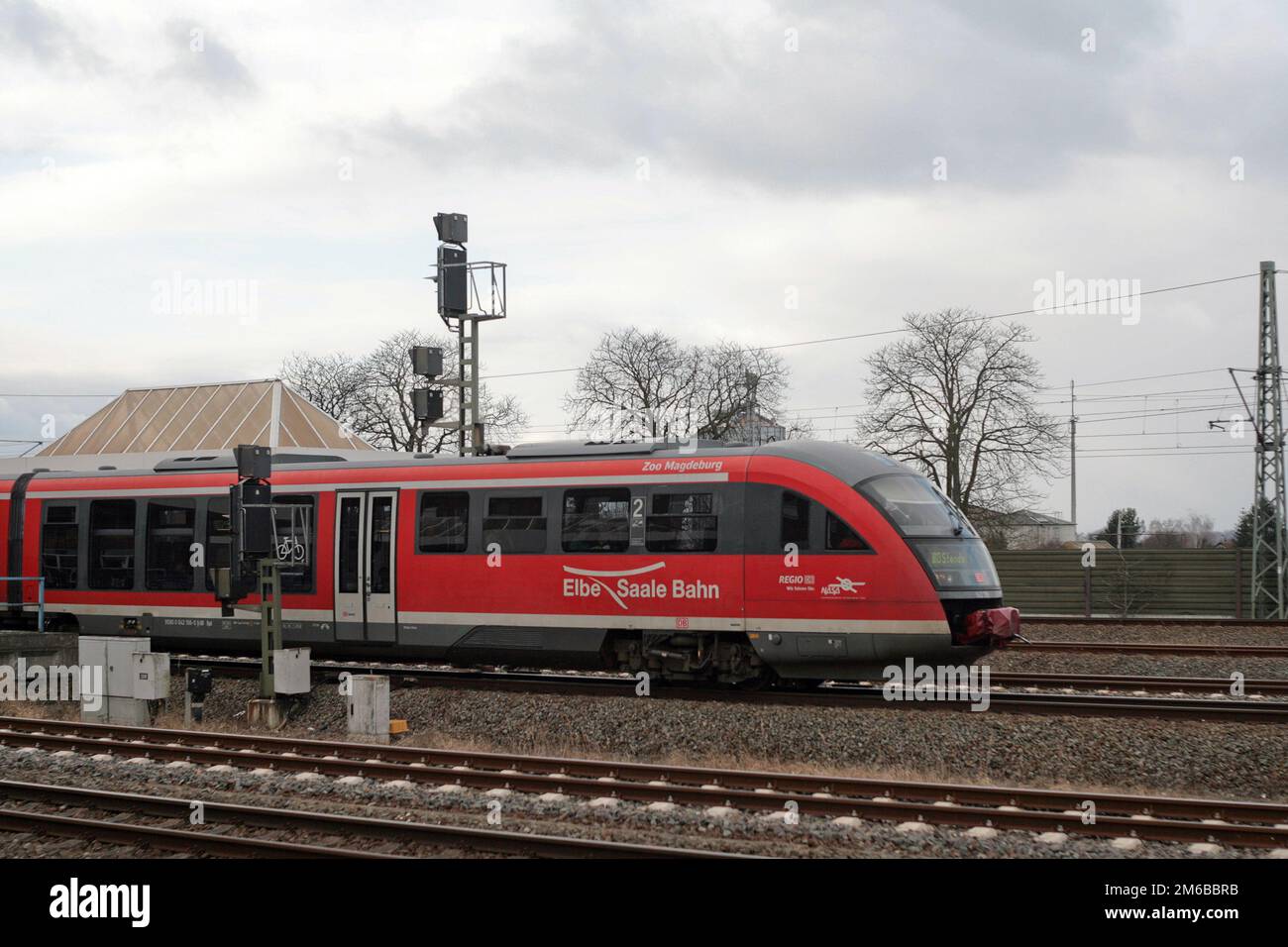 Elbe saale bahn hi-res stock photography and images - Alamy