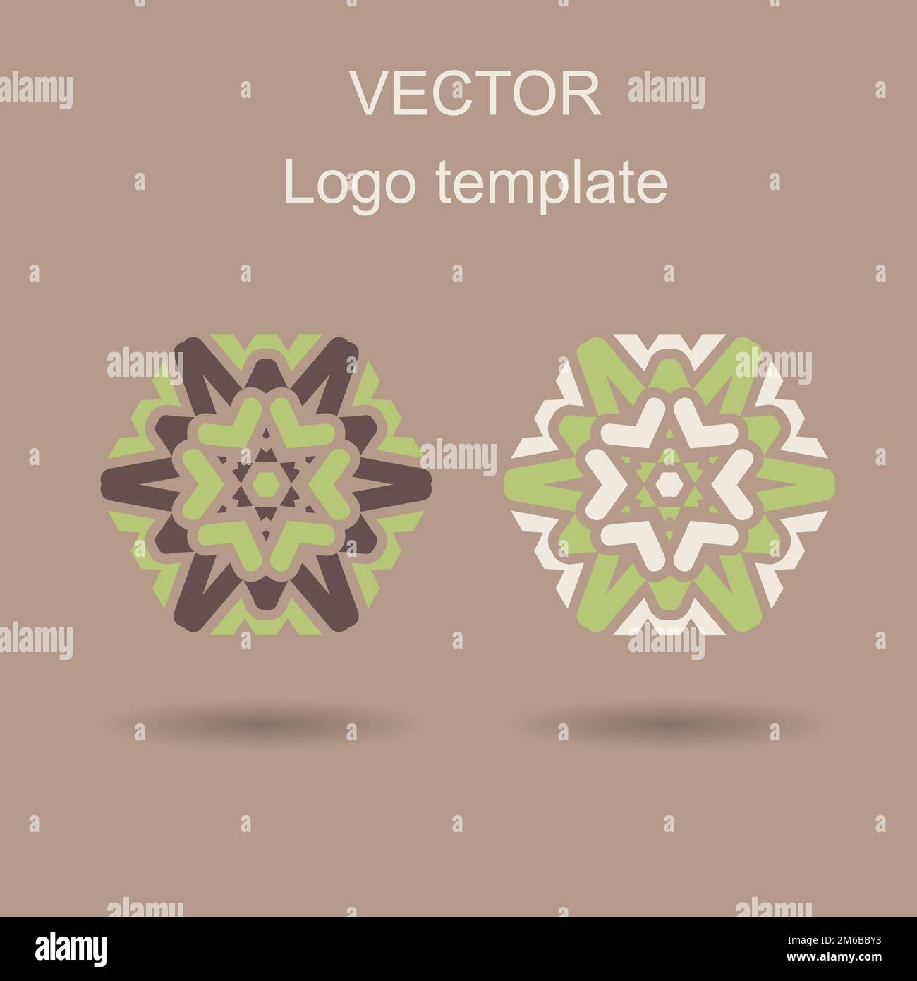 Abstract logo vector design template Stock Photo - Alamy