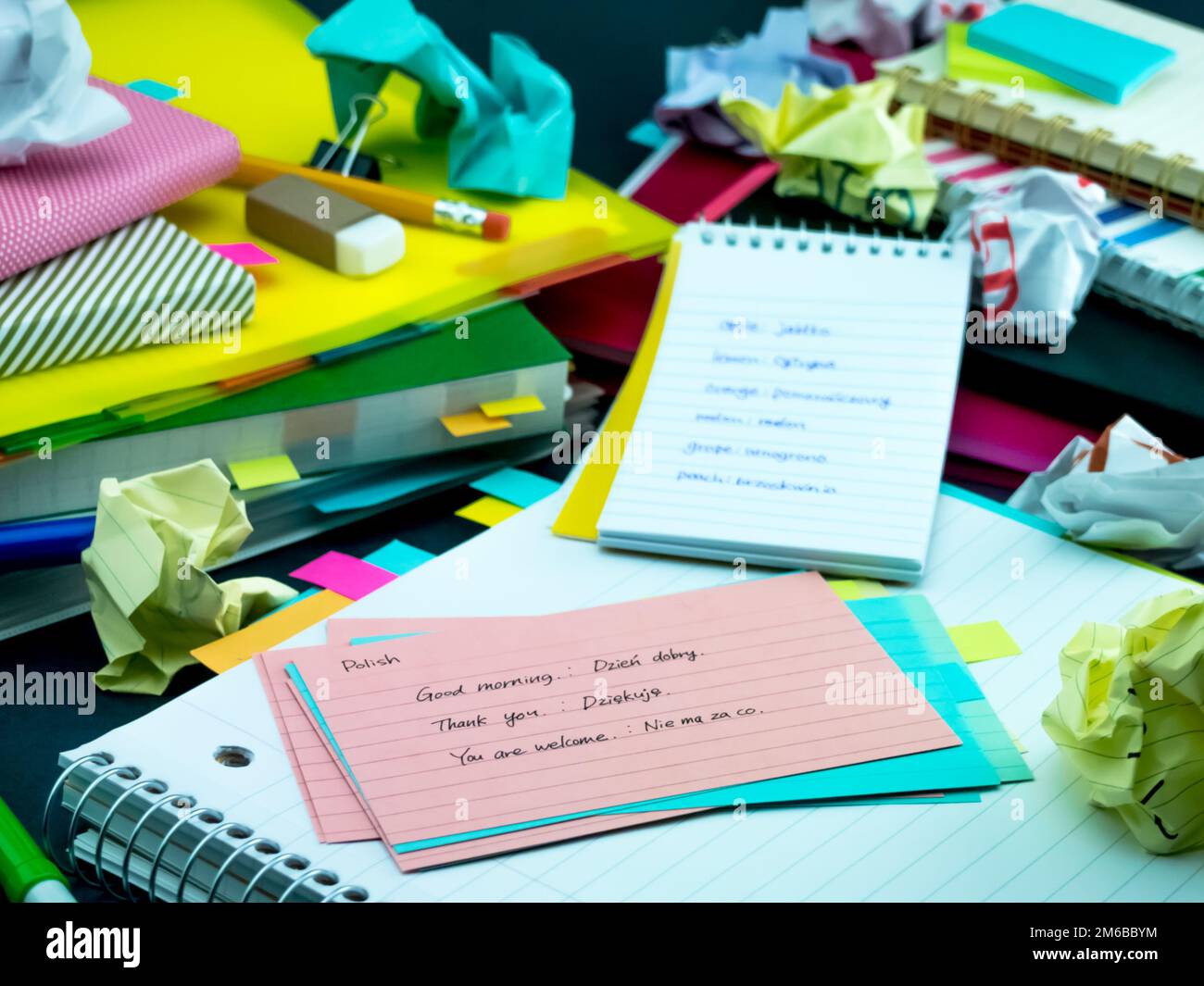 Polish writing hi-res stock photography and images - Alamy