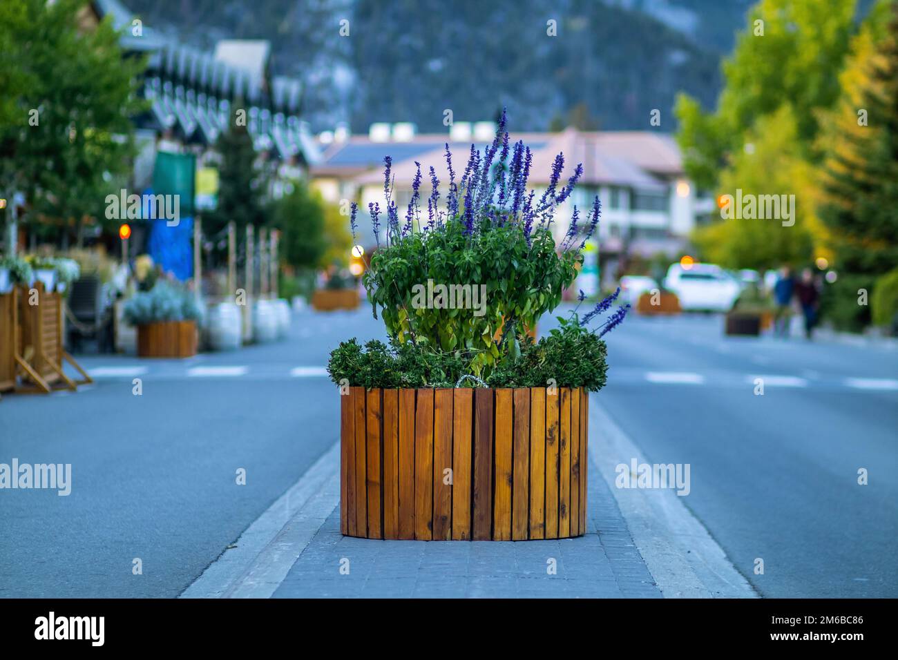 Small town life in the west Stock Photo - Alamy