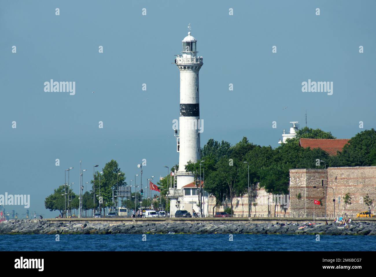 Historical Lighthouse - Istanbul - TURKEY Stock Photo - Alamy
