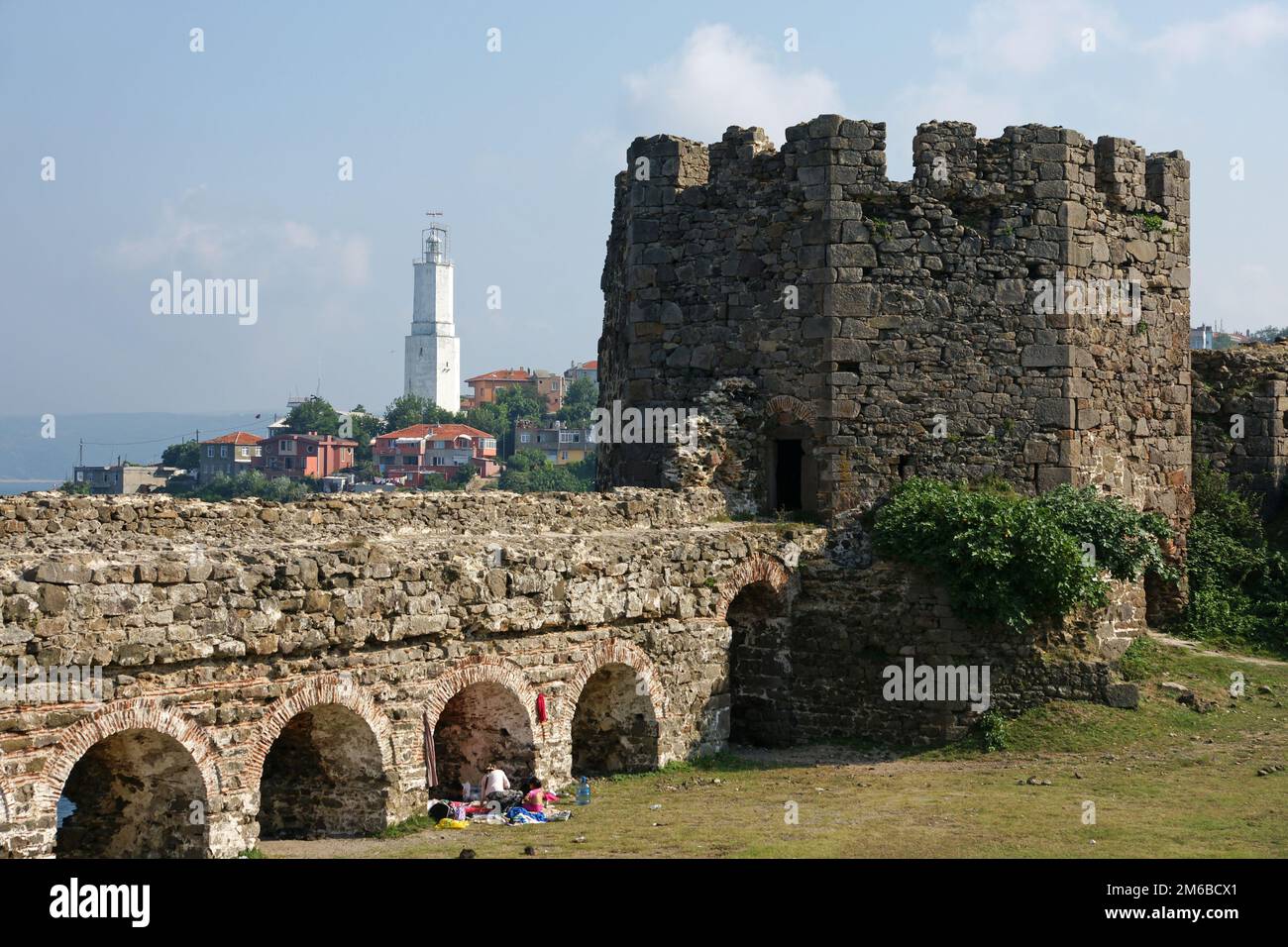 Roumeli hissar castle europe hi-res stock photography and images - Alamy