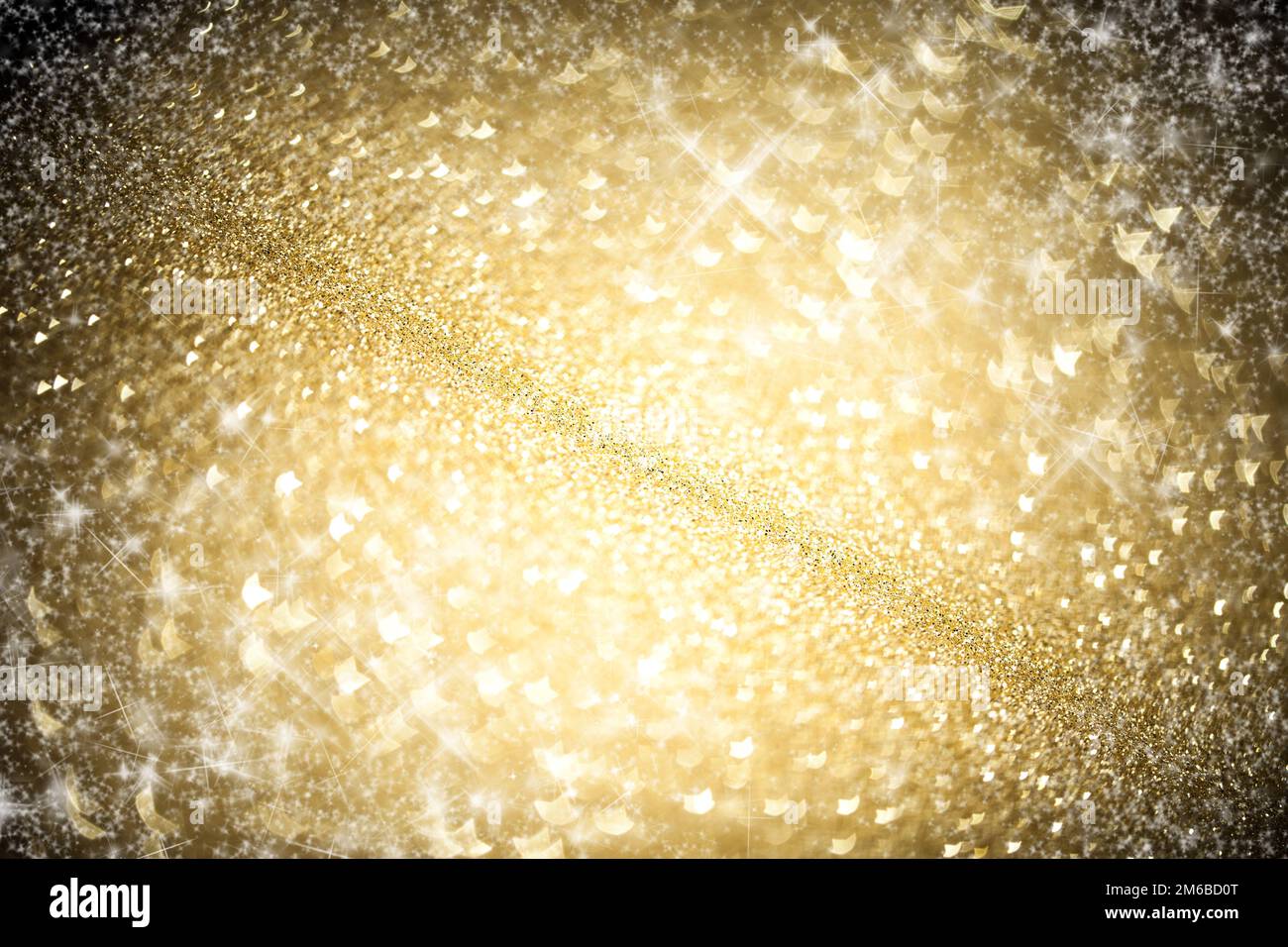 Holiday abstract glitter background with blinking lights Stock Photo ...