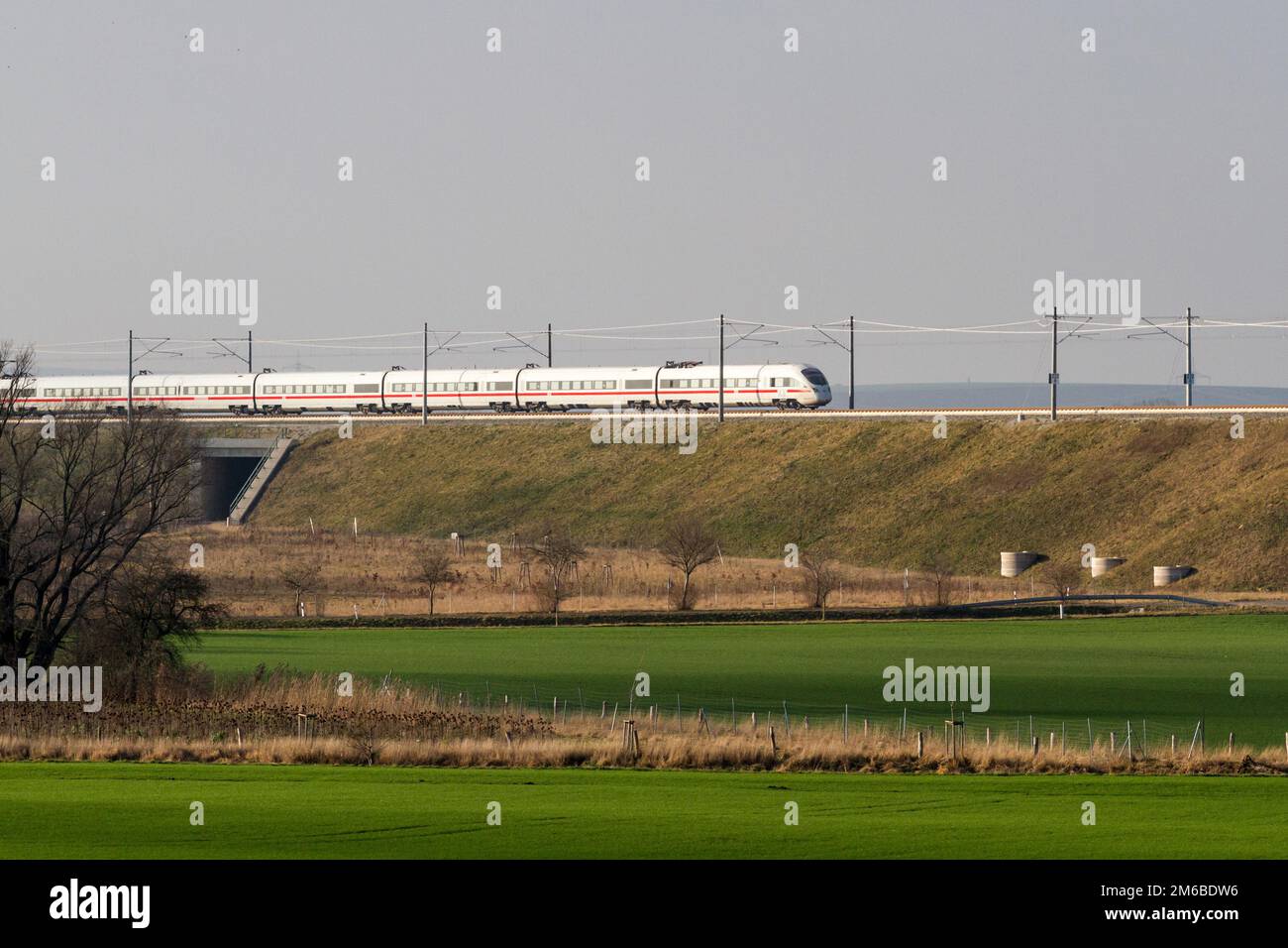 Deutsche Bahn: New Highspeed Railway Line in the Middle of Germany ...