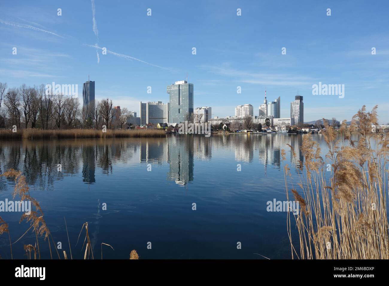 Vienna, Old Danube Stock Photo - Alamy