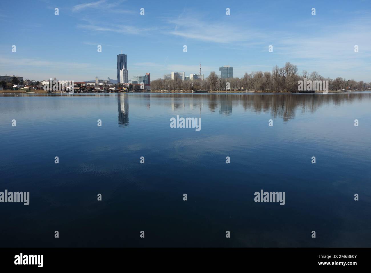 Vienna, Old Danube Stock Photo - Alamy