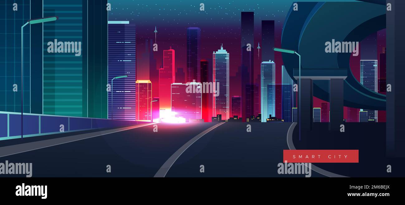 Global skyline composition Stock Vector Images - Alamy