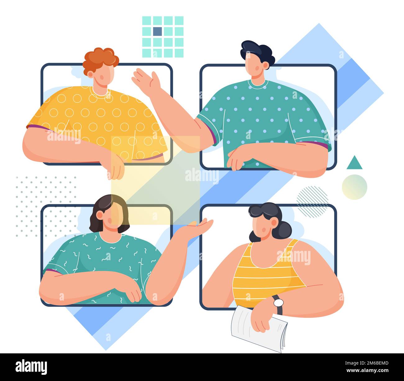 File collaboration Cut Out Stock Images & Pictures - Alamy