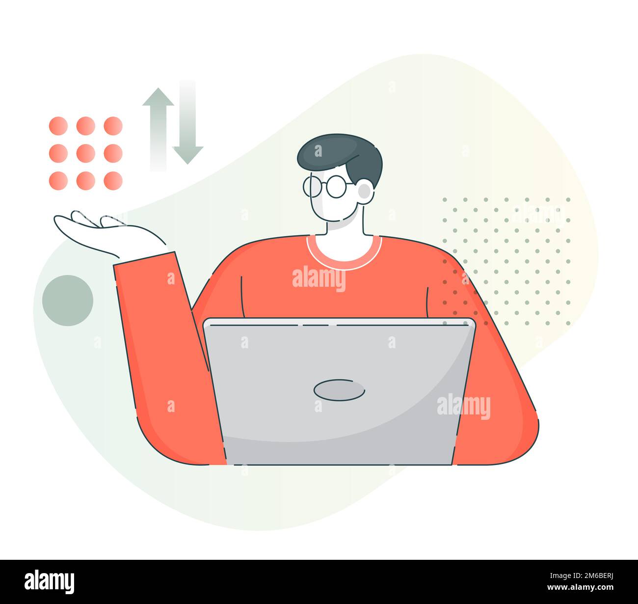 Business Decision - Compare Solutions - Abstract Illustration as EPS 10 ...