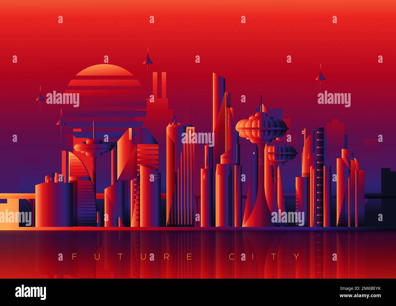 Smart city india Stock Vector Images - Alamy