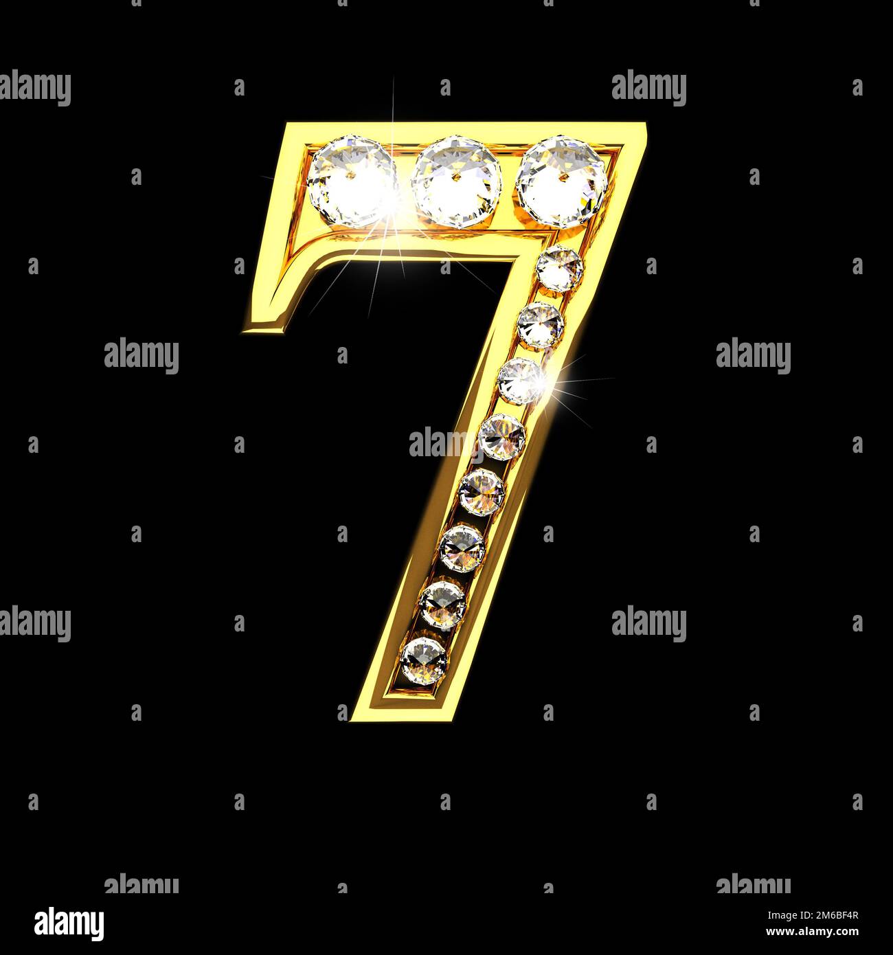 7 of diamonds hi-res stock photography and images - Alamy