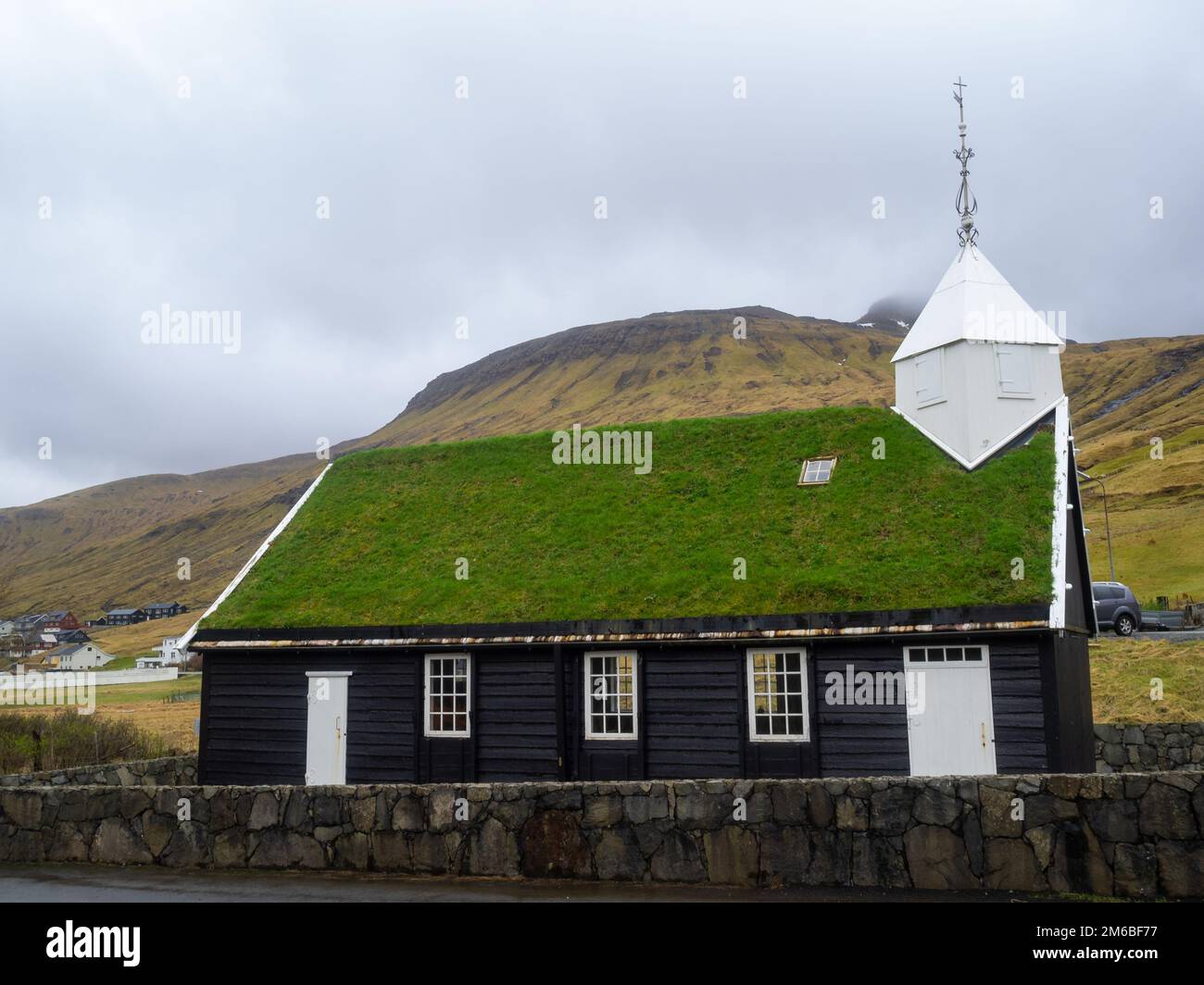 Church with sod roof hi-res stock photography and images - Alamy