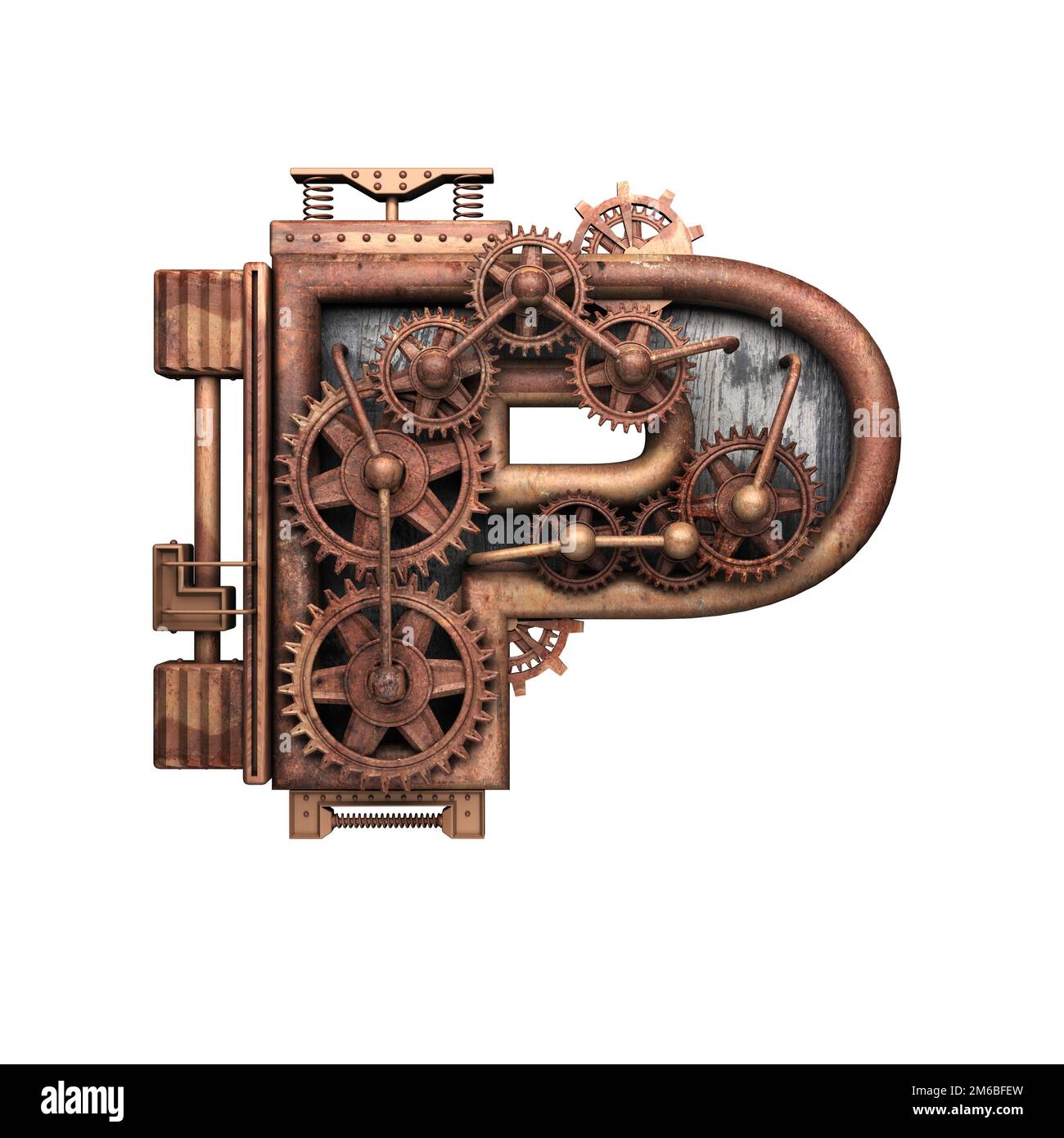 Cog alphabet Cut Out Stock Images & Pictures - Alamy