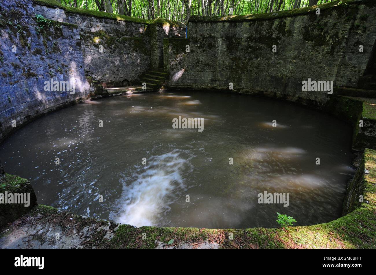 Historical Water Pool in Istanbul, Turkey Stock Photo - Alamy