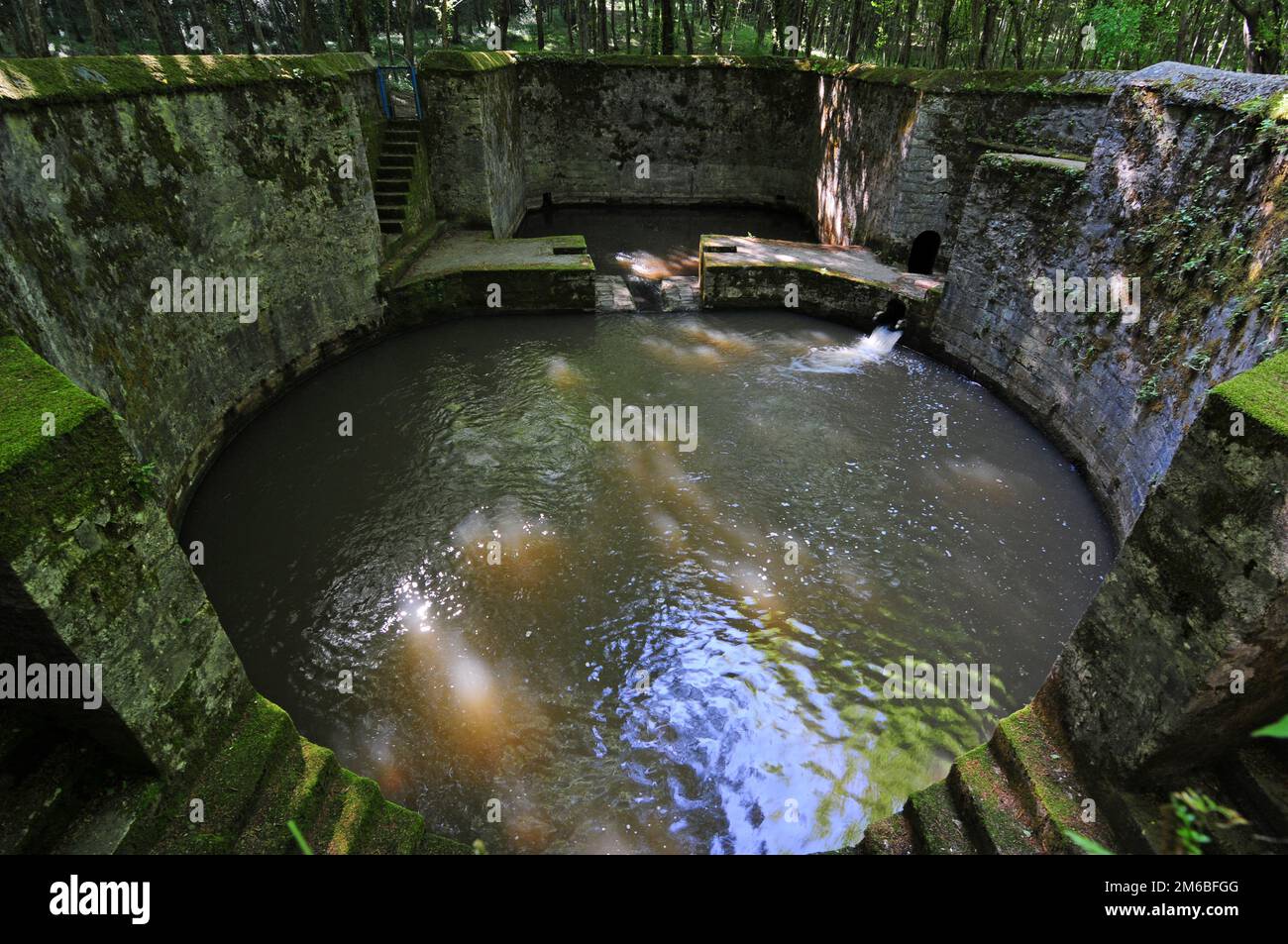 Historical Water Pool in Istanbul, Turkey Stock Photo - Alamy