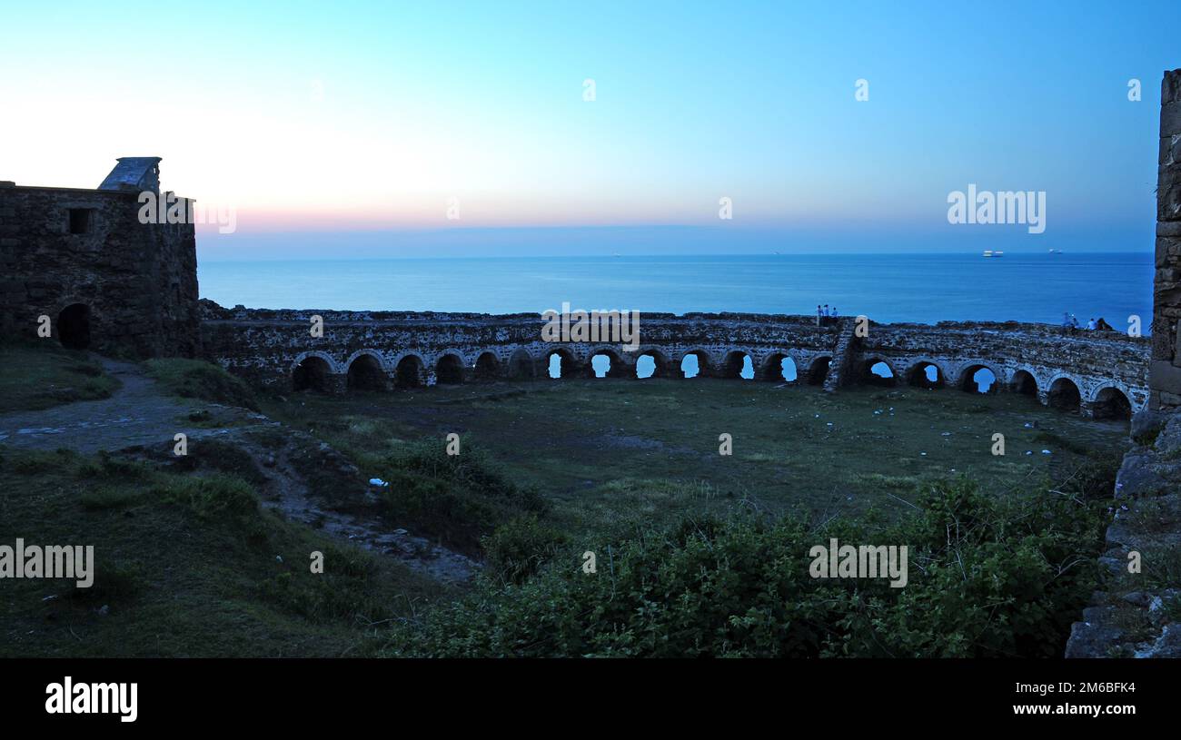 Rumeli Feneri Castle in Istanbul, Turkey Stock Photo - Alamy