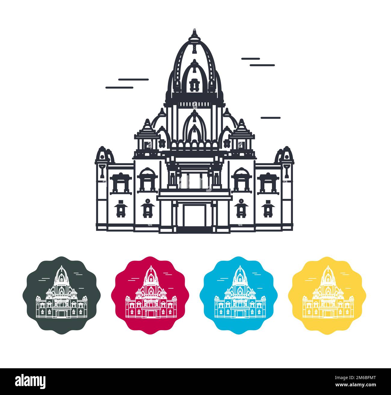 Kashi art Stock Vector Images - Alamy