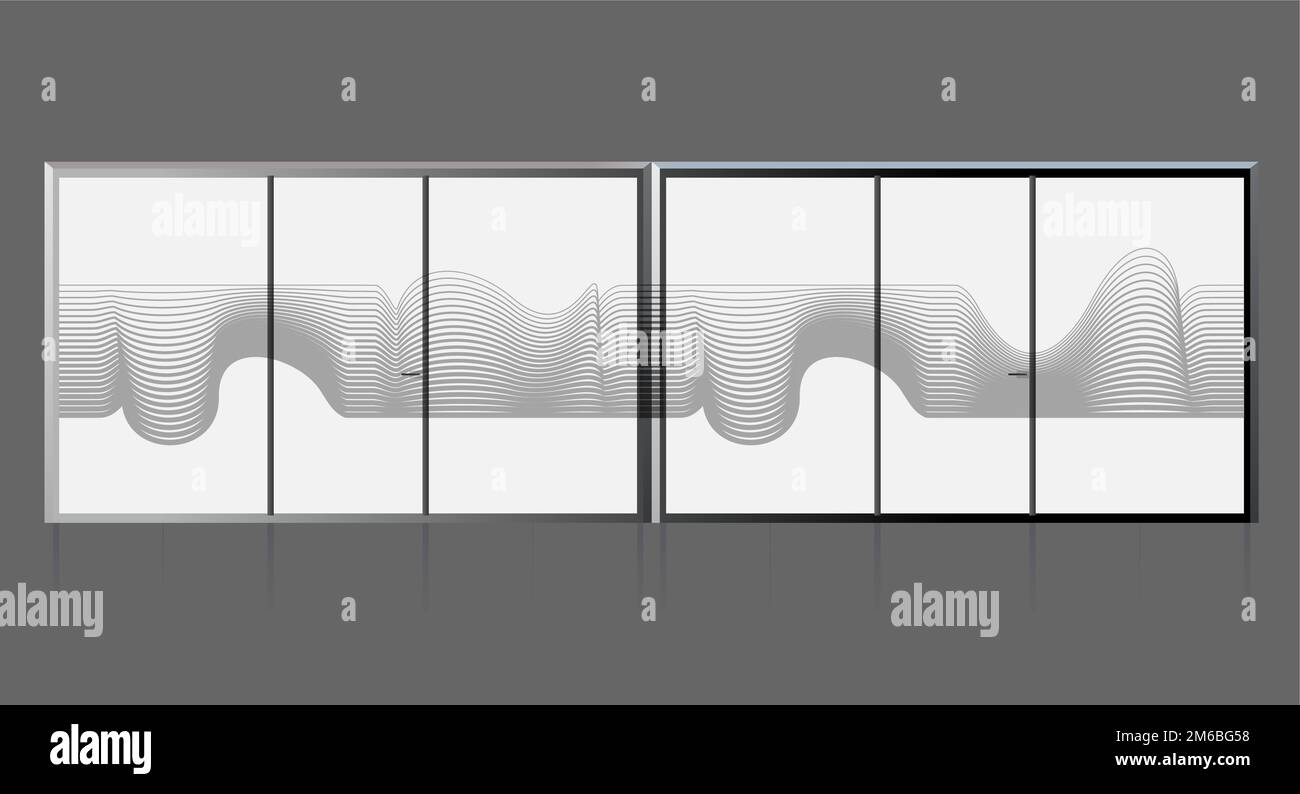 Glass partition graphics hi-res stock photography and images - Alamy