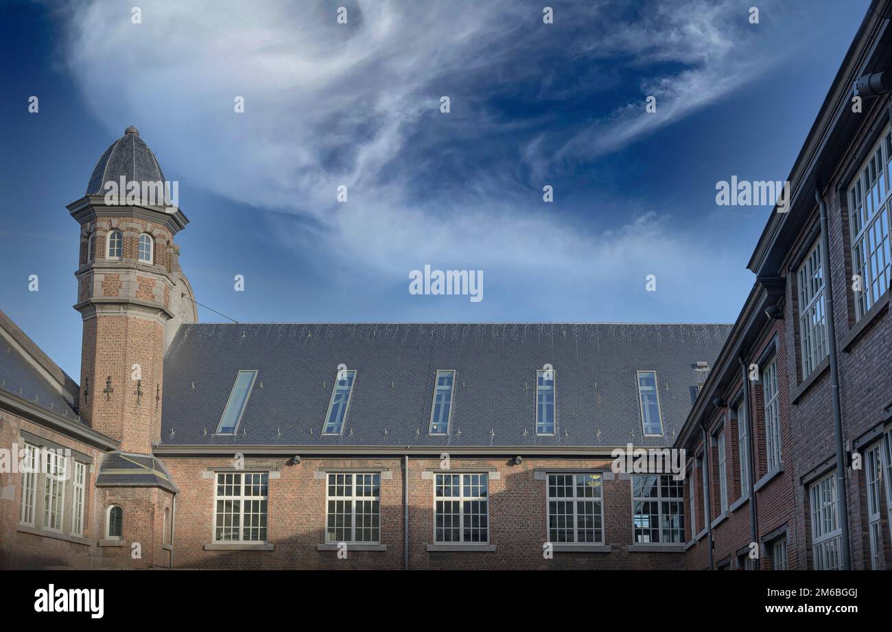 Genk Limburg. Belgium.12-11-2020. Architecture of the last century ...