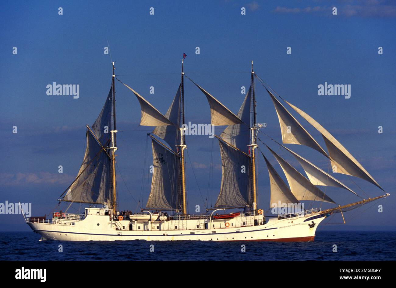 German schooner Grossherzogin Elisabeth, Stavanger race start, 1997 ...
