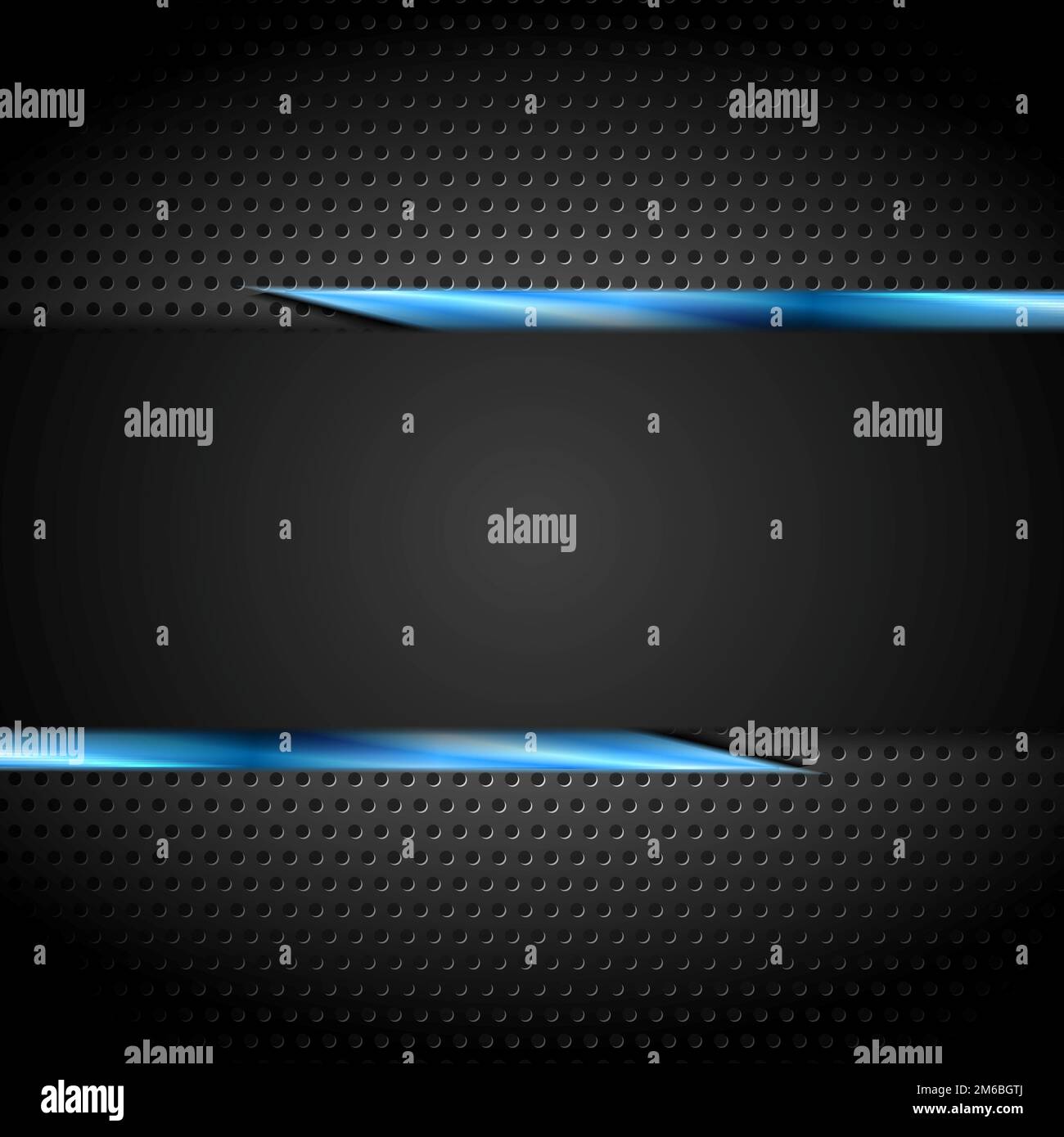 Tech black design with perforated metal texture Stock Photo - Alamy