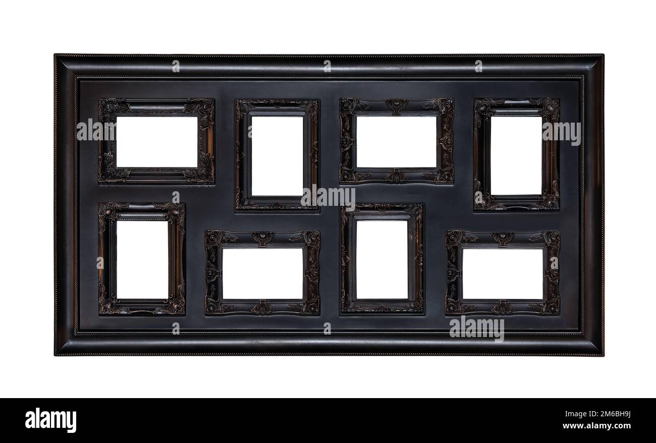 Frame decorative set rectangle Cut Out Stock Images & Pictures - Alamy