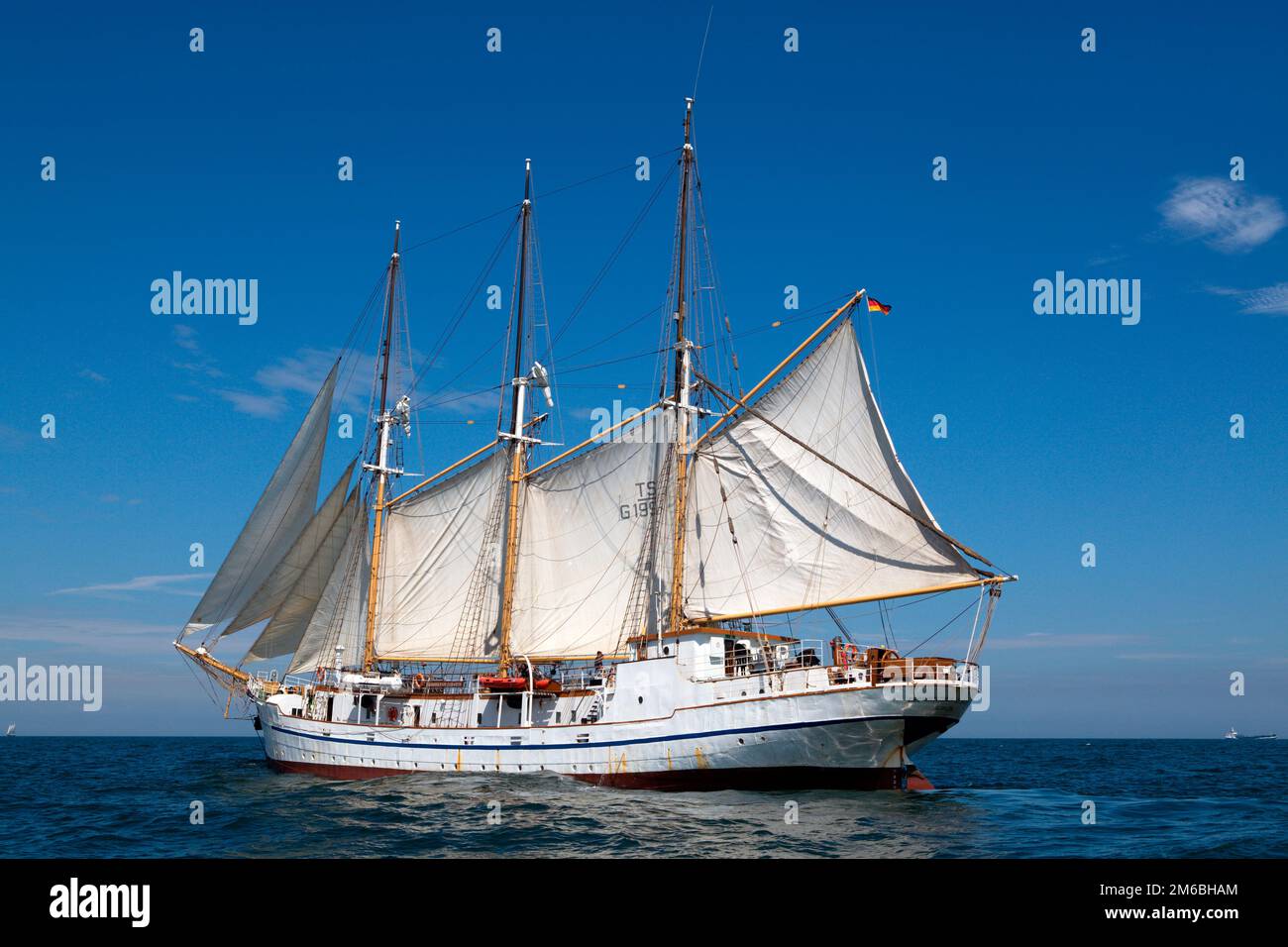 German schooner Grossherzogin Elisabeth, 2010 Stock Photo - Alamy