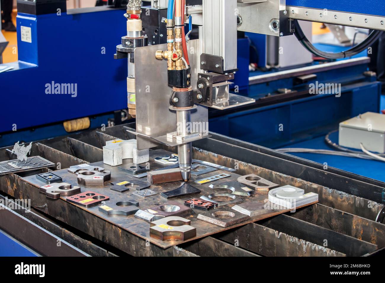 Quality control drilling milling hi-res stock photography and images ...