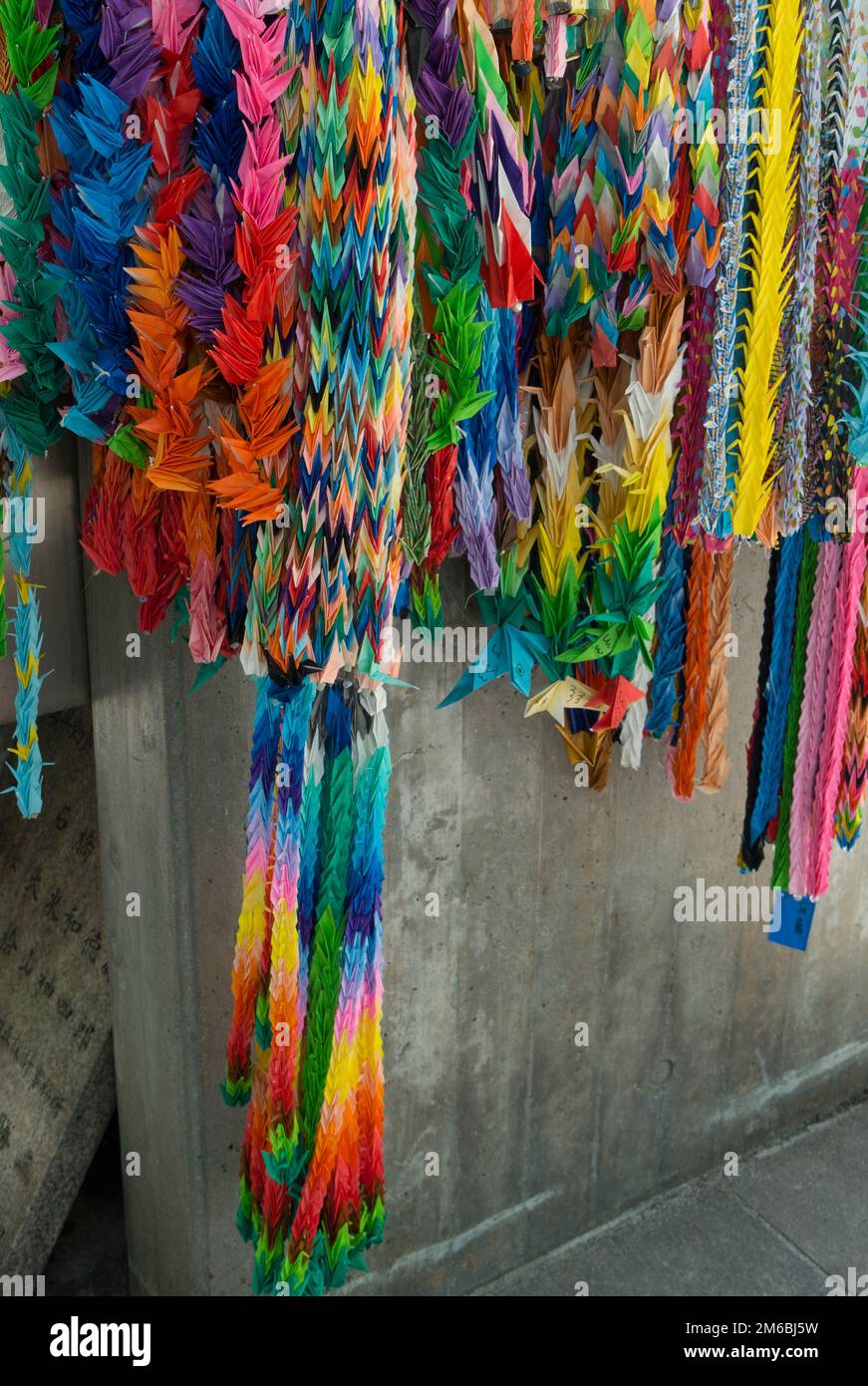 Paper cranes II Stock Photo - Alamy