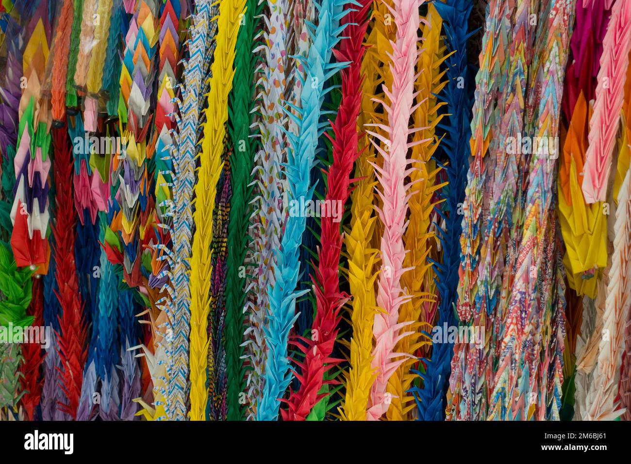 Paper cranes III Stock Photo - Alamy