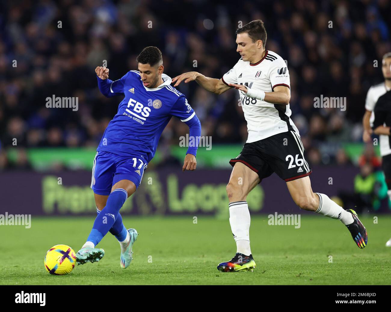 Leicester, England, 3rd January 2023. Ayoze Perez of Leicester City ...