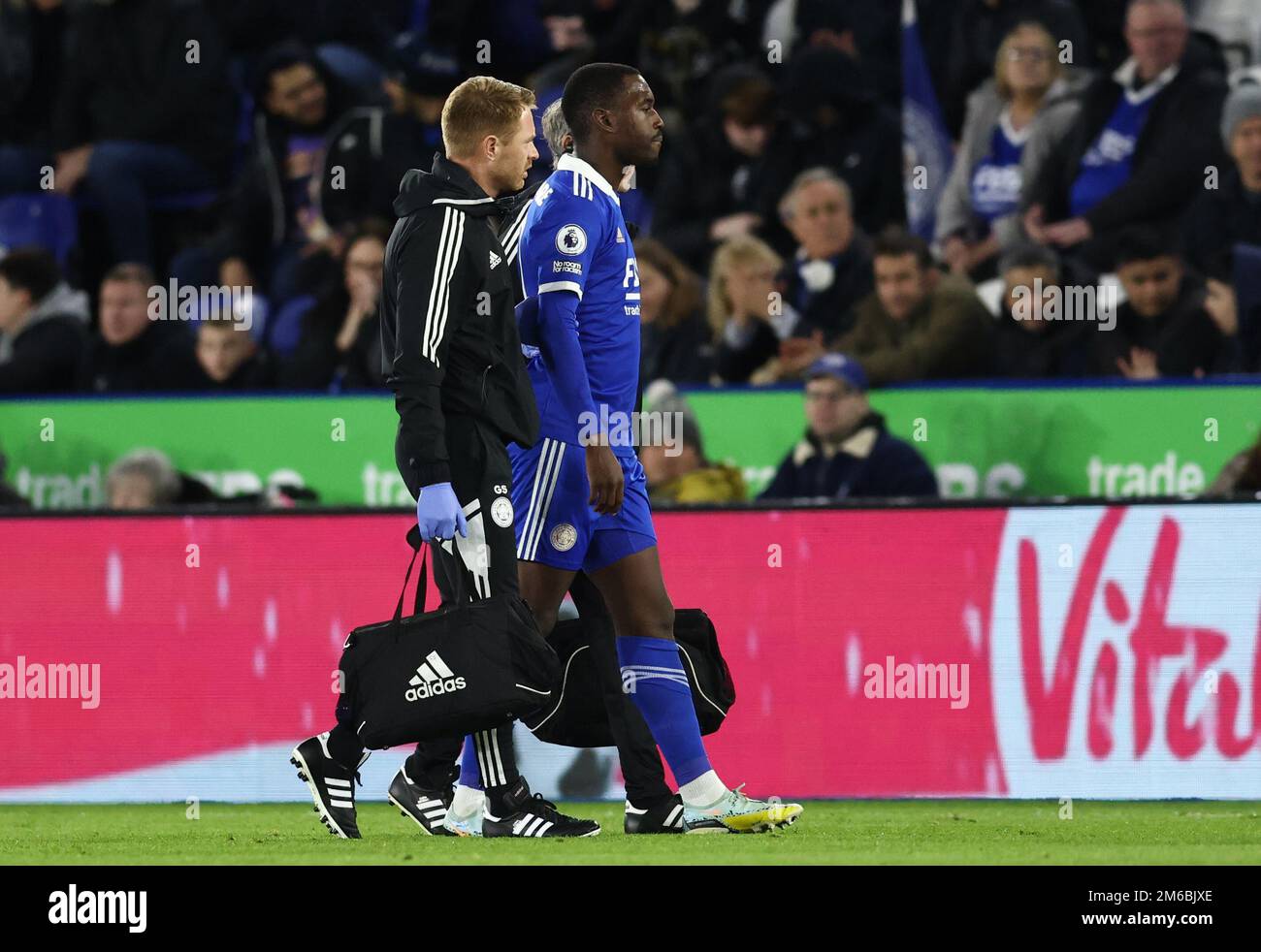 Leicester, England, 3rd January 2023. Boubakary Soumare of Leicester ...