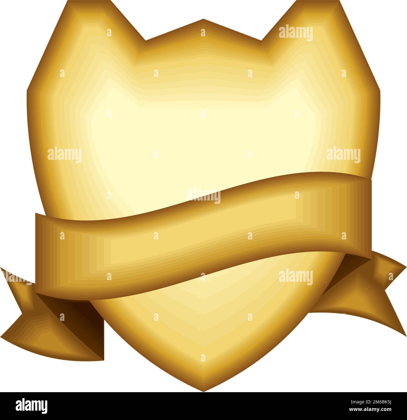 golden shield vector Stock Vector Image & Art - Alamy
