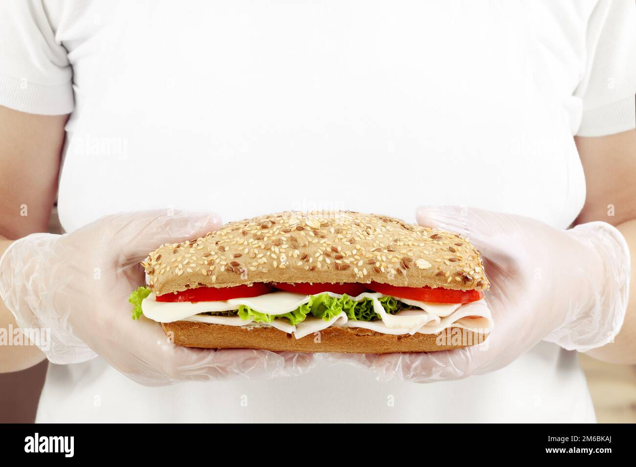 Chef holding in hands hi-res stock photography and images - Alamy