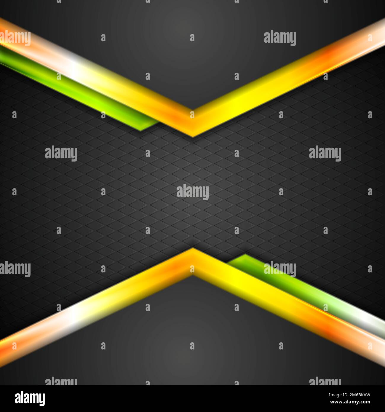 Abstract technology background with orange arrows Stock Photo - Alamy