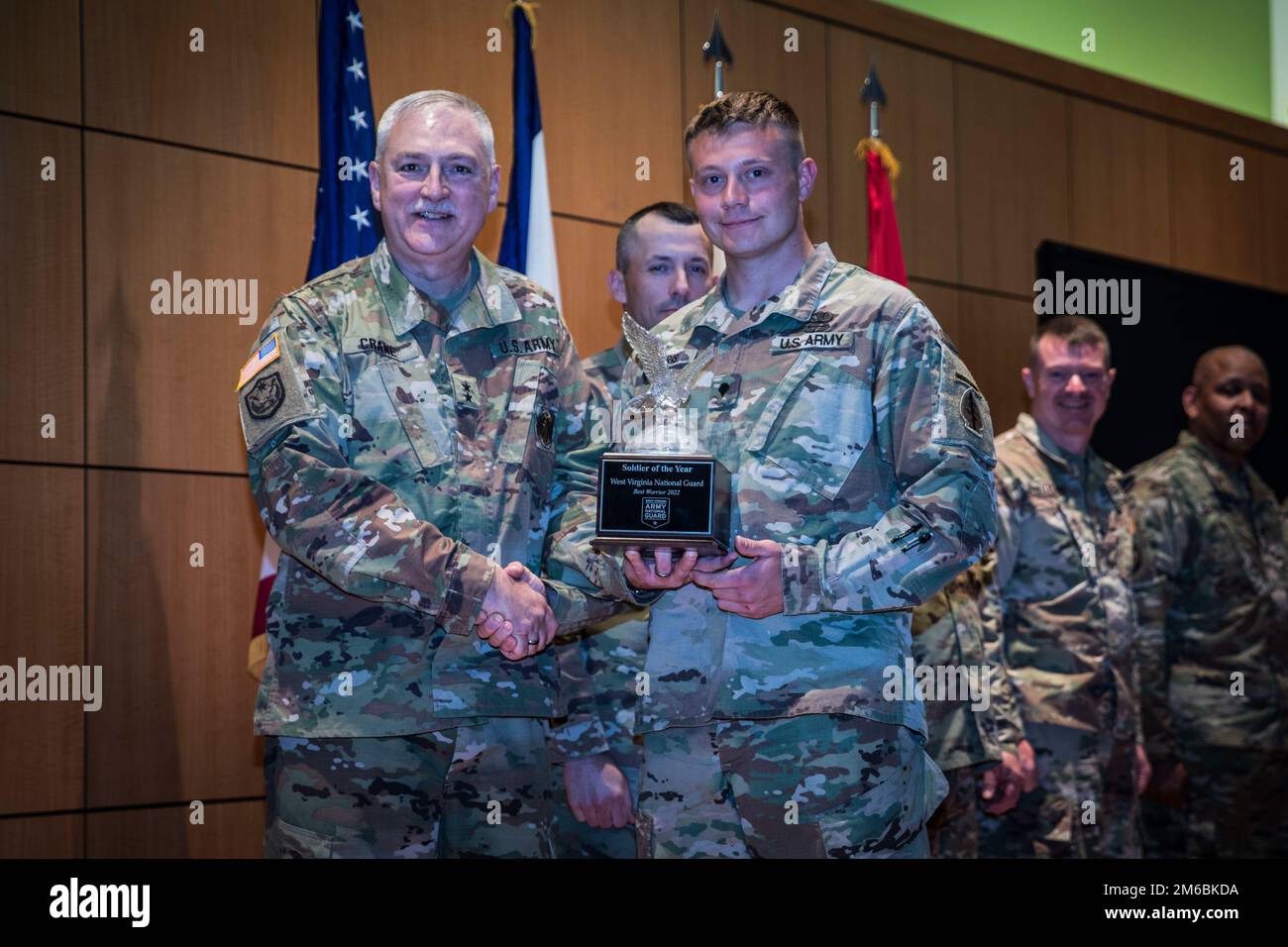 Spc. Kendall Harris of HSC 2/19th SFG is named the enlisted winner for ...